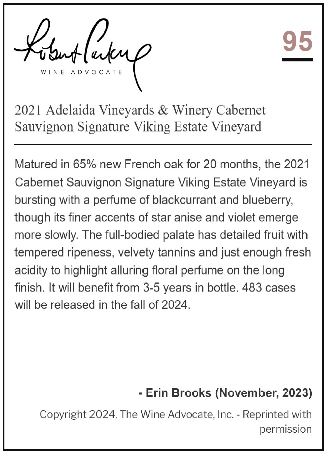 Adelaida - Blog - 2025 Fall Signature Club Notes