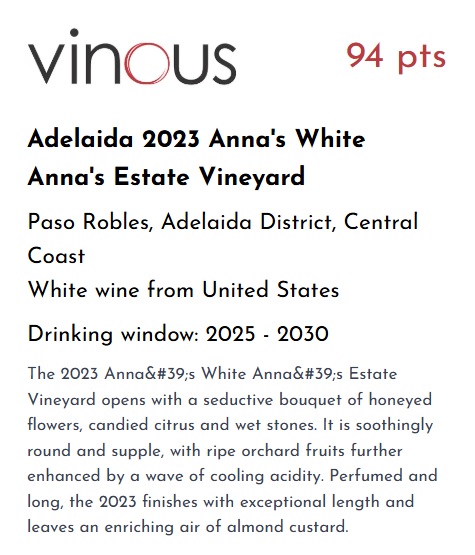 Adelaida - Blog - 2025 Fall Custom Club Notes