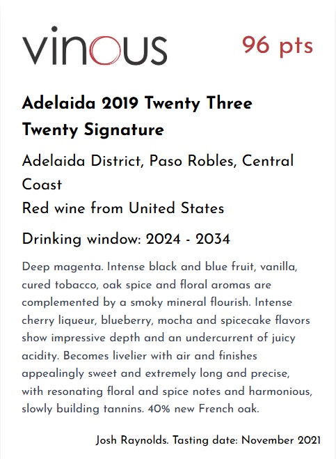 Adelaida - Blog - 2025 Fall Custom Club Notes